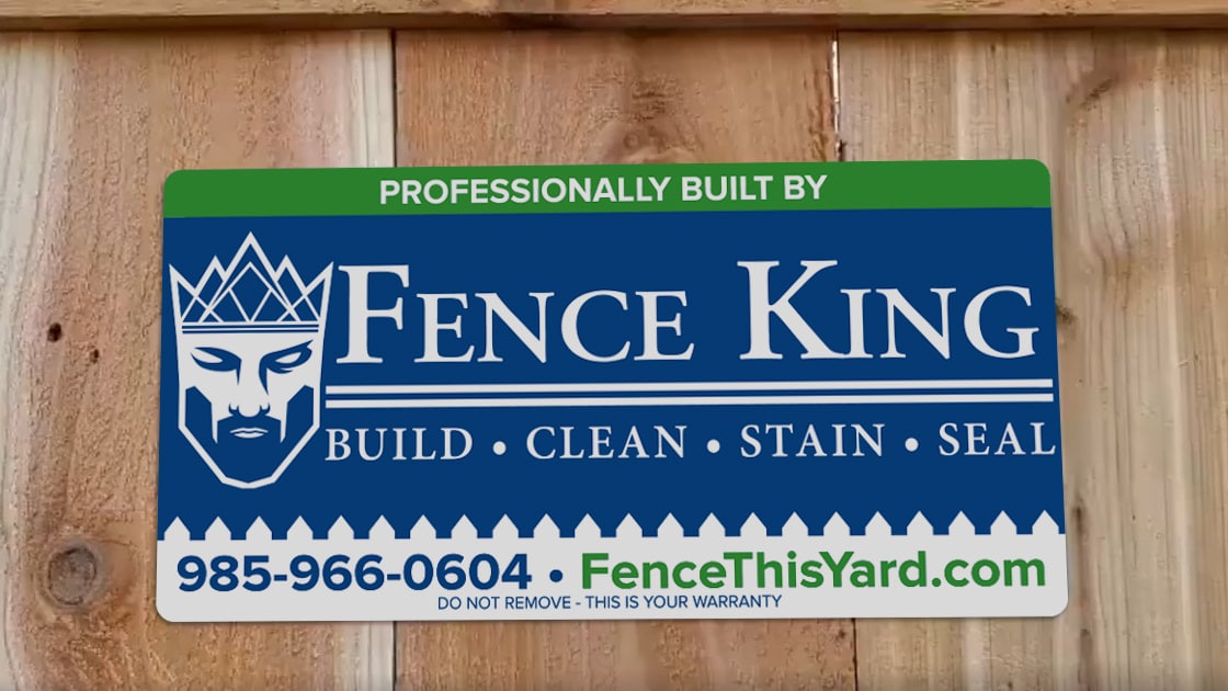 Fence King 👑 Louisiana's #1 Fence Company